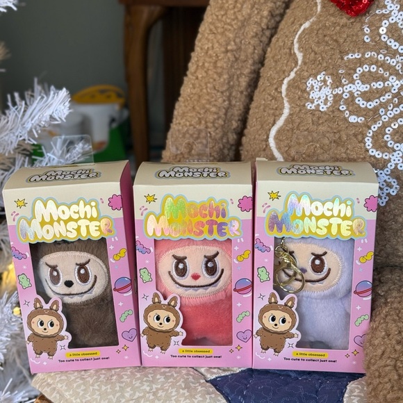 Mochi Monster | Accessories | Mochi Monster Plush Toy Kawaii Keychain ...